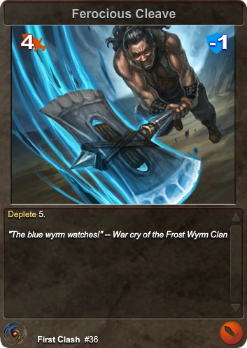 Ferocious Cleave | Clash of the Dragons Wiki | Fandom