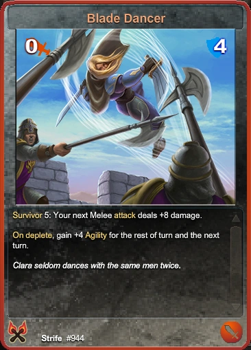 Blade Dancer | Clash of the Dragons Wiki | Fandom