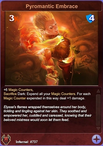 Pyromantic Embrace | Clash of the Dragons Wiki | Fandom