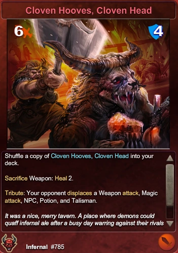 Cloven Hooves, Cloven Head | Clash of the Dragons Wiki | Fandom