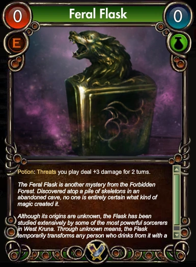 Feral Flask | Clash of the Dragons Wiki | Fandom