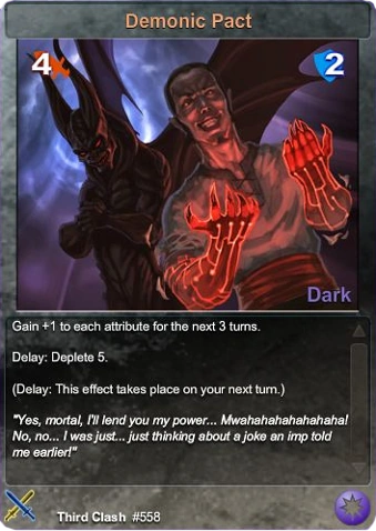 Demonic Pact | Clash of the Dragons Wiki | Fandom