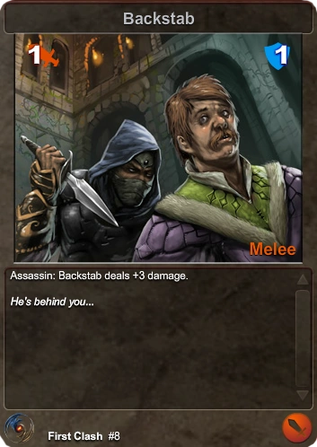 Backstab | Clash of the Dragons Wiki | Fandom