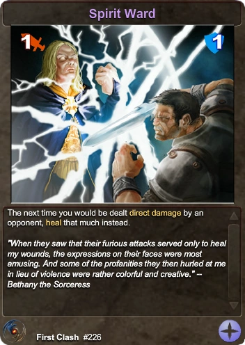 Spirit Ward | Clash of the Dragons Wiki | Fandom