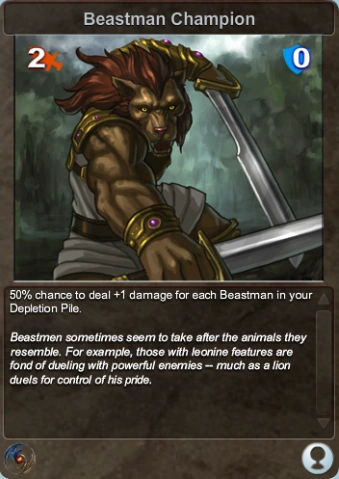 Beastman Champion | Clash of the Dragons Wiki | Fandom