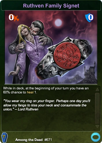 Ruthven Family Signet | Clash of the Dragons Wiki | Fandom