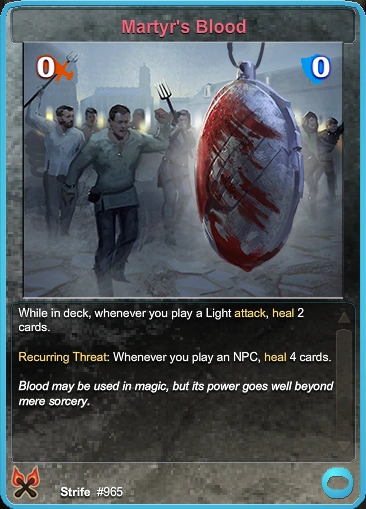 Martyr's Blood | Clash of the Dragons Wiki | Fandom
