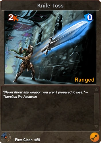 Knife Toss | Clash of the Dragons Wiki | Fandom