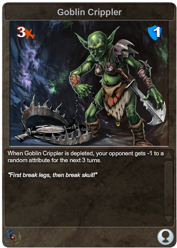 Goblin Crippler | Clash of the Dragons Wiki | Fandom