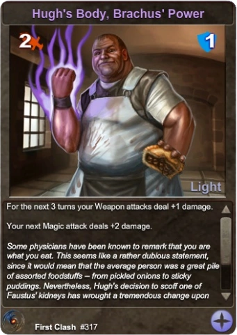 Hugh's Body, Brachus' Power | Clash of the Dragons Wiki | Fandom