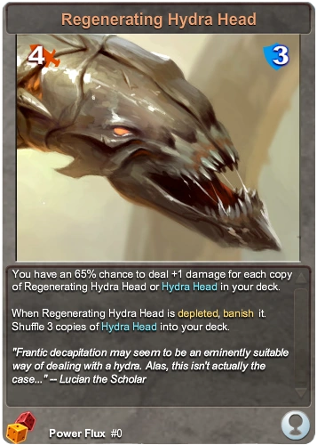 Regenerating Hydra Head | Clash of the Dragons Wiki | Fandom