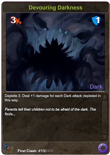 Devouring Darkness | Clash of the Dragons Wiki | Fandom