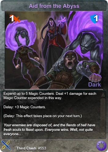 Aid from the Abyss | Clash of the Dragons Wiki | Fandom