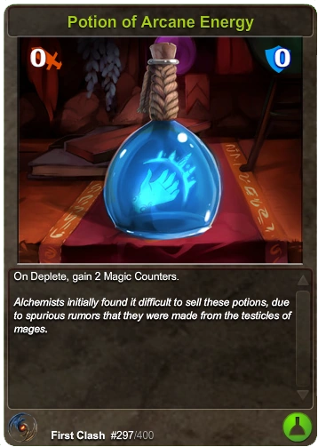 Potion of Arcane Energy | Clash of the Dragons Wiki | Fandom
