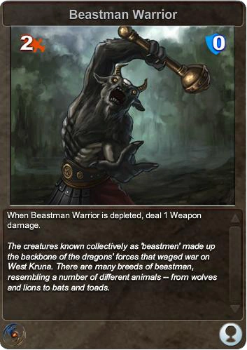 Beastman Warrior | Clash of the Dragons Wiki | Fandom
