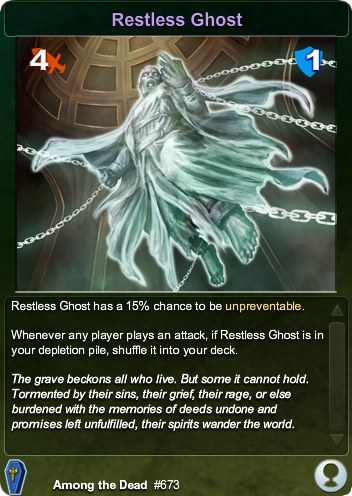 Restless Ghost | Clash of the Dragons Wiki | Fandom