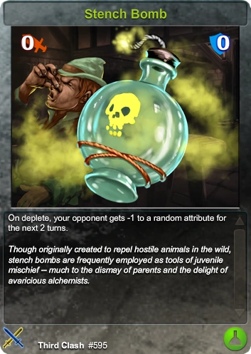 Stench Bomb | Clash of the Dragons Wiki | Fandom