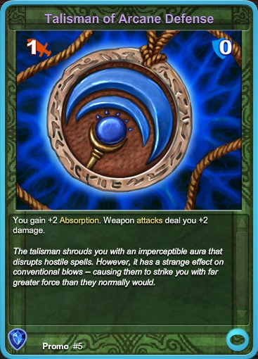 Talisman of Arcane Defense | Clash of the Dragons Wiki | Fandom