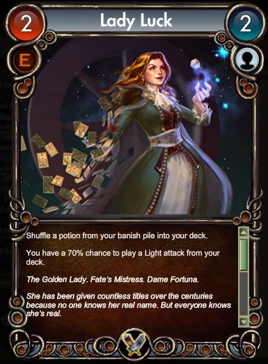 Lady Luck | Clash of the Dragons Wiki | Fandom