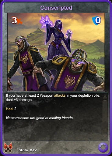 Conscripted | Clash of the Dragons Wiki | Fandom