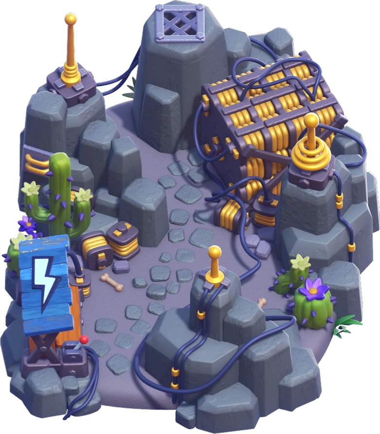 Electro Enclave | Clash Quest Wiki | Fandom