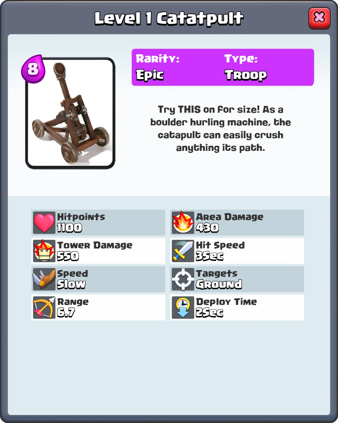 User blog:MashRoyale/catapult | Clash Royale Wiki | Fandom