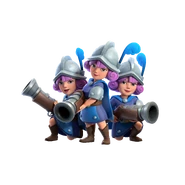 Three Musketeers | Clash Royale Wiki | Fandom