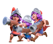 Three Musketeers | Clash Royale Wiki | Fandom