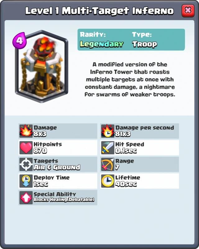 Inferno Tower Clash Of Clans