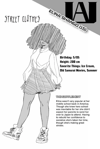 Elina Shango | My Hero Tabletop: Class 1-C Wiki | Fandom