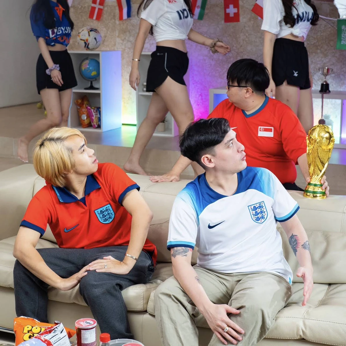 17 Types of Football Fans Watching the World Cup 2022/Gallery | Titan ...