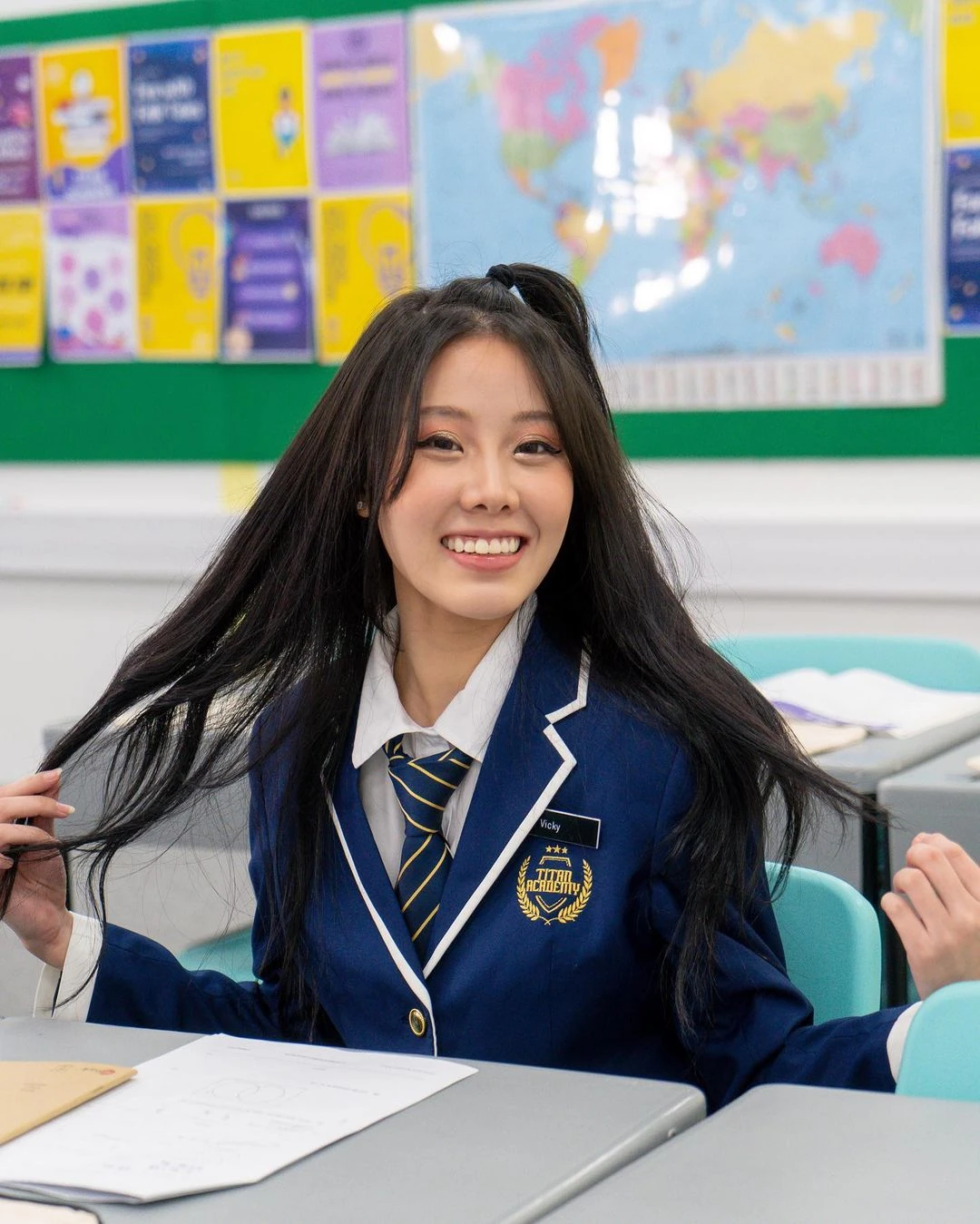 Vicky (Alternate Universe) | Titan Academy Wiki | Fandom