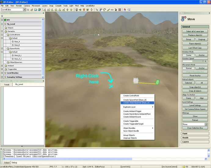 Tutorial 2 Creating a Basic Level | Classic Battlefield Modding Wikia | Fandom