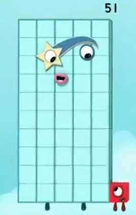 Fifty-One | Classic Numberblocks Wiki | Fandom