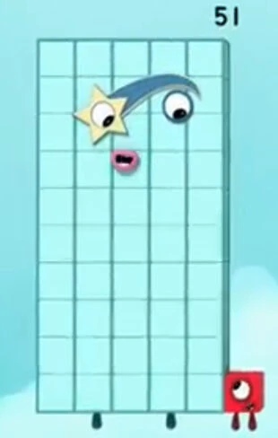 Fifty-One | Classic Numberblocks Wiki | Fandom