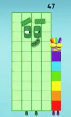 Forty-Seven | Classic Numberblocks Wiki | Fandom
