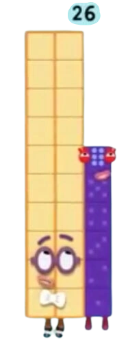 Twenty-Six | Classic Numberblocks Wiki | Fandom