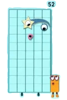 Fifty-Two | Classic Numberblocks Wiki | Fandom