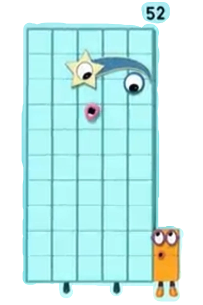 Fifty-Two | Classic Numberblocks Wiki | Fandom