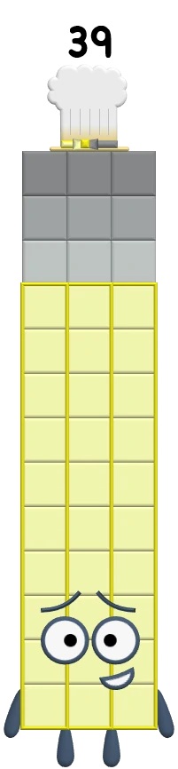Thirty-Nine | Classic Numberblocks Wiki | Fandom
