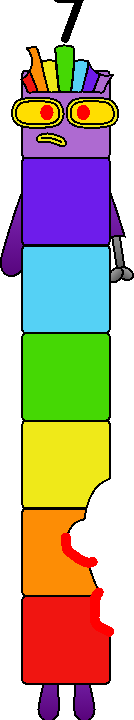 Zombie/Undead Seven | Classic Numberblocks Wiki | Fandom