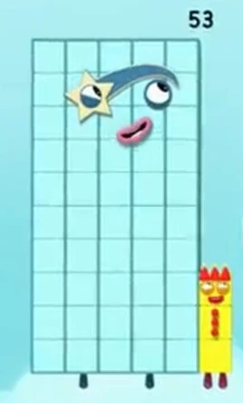 Fifty-Three | Classic Numberblocks Wiki | Fandom