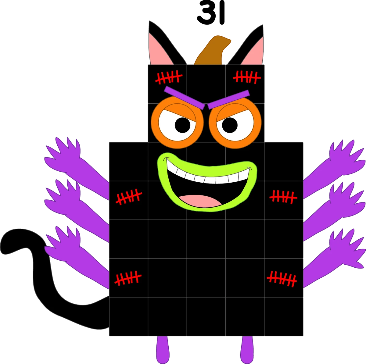 Thirty-One | Classic Numberblocks Wiki | Fandom