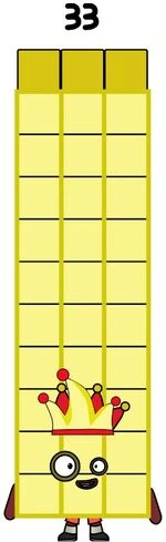 Thirty-Three | Classic Numberblocks Wiki | Fandom
