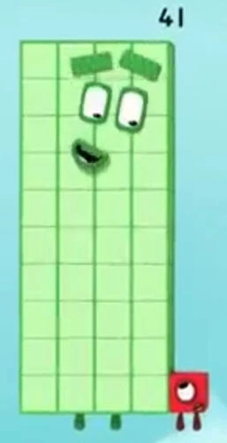 Forty-One | Classic Numberblocks Wiki | Fandom