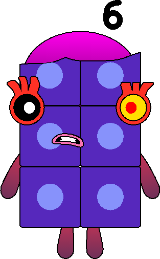 Zombie/Undead Six | Classic Numberblocks Wiki | Fandom