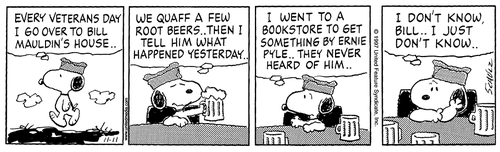 November 11 | Classic Peanuts Comic Strips Wiki | Fandom