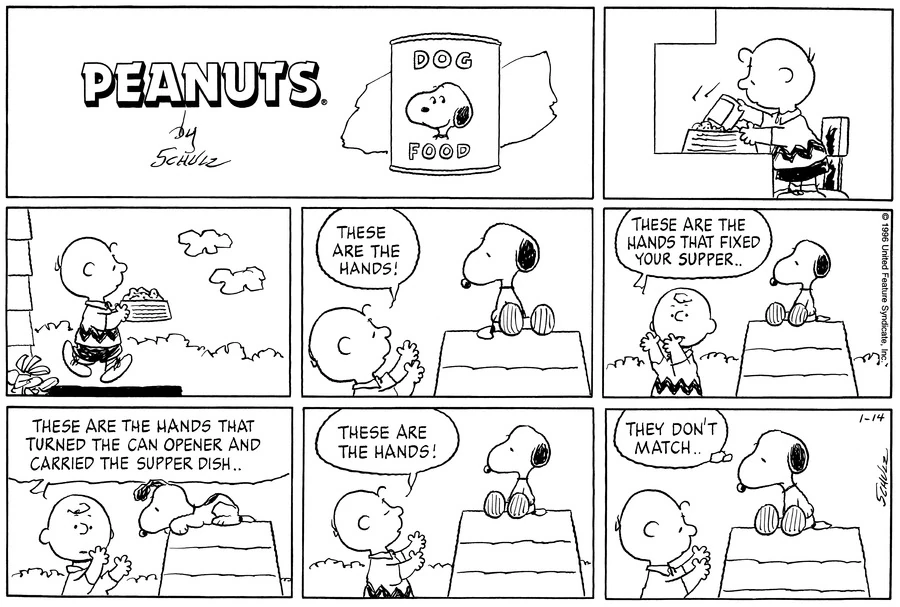 January 14 Classic Peanuts Comic Strips Wiki Fandom