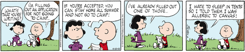 June 20 | Classic Peanuts Comic Strips Wiki | Fandom