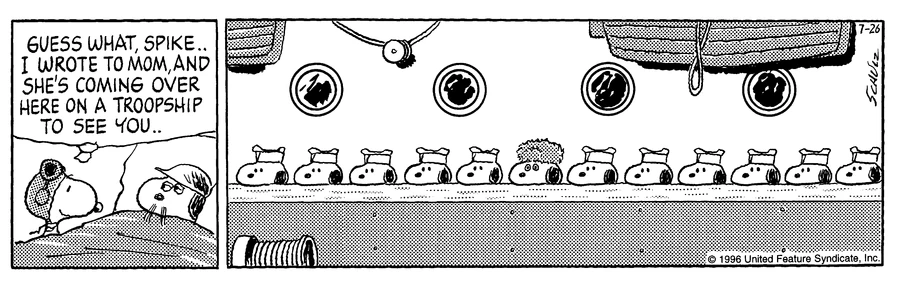 July 26 | Classic Peanuts Comic Strips Wiki | Fandom